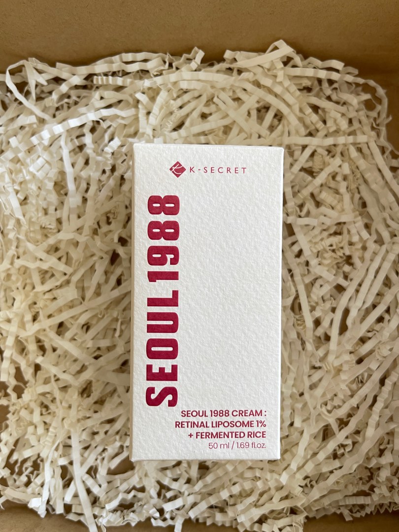 K-Secret Seoul 1988 Cream Retinal Liposome + Fermented Rice, Beauty ...