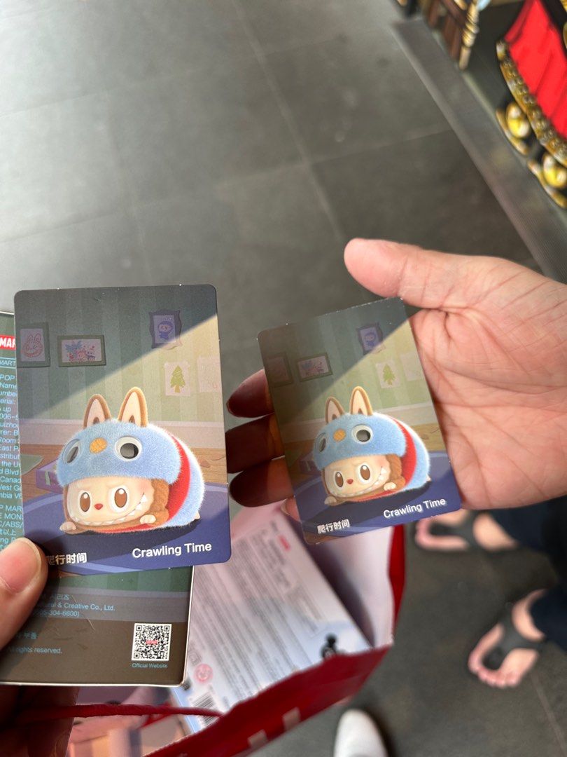 Labubu crawling time, Hobbies & Toys, Toys & Games on Carousell