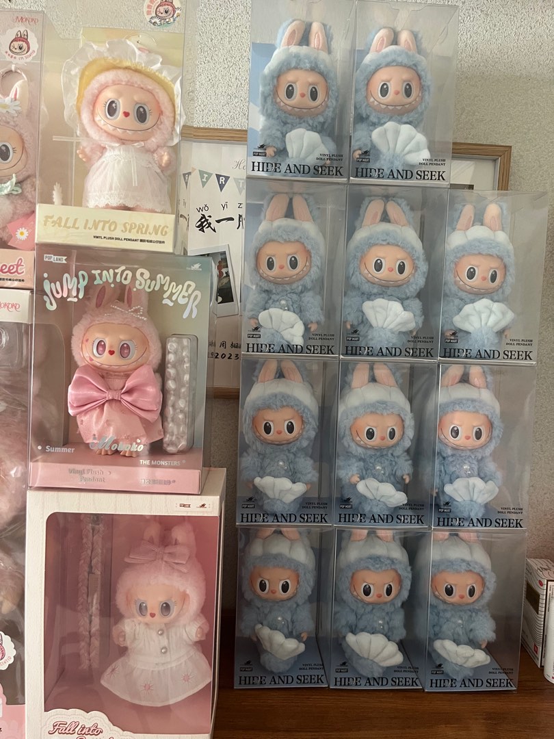 LABUBU HIDE AND SEEK IN SINGAPORE SERIES - Vinyl Plush Doll Pendant ...