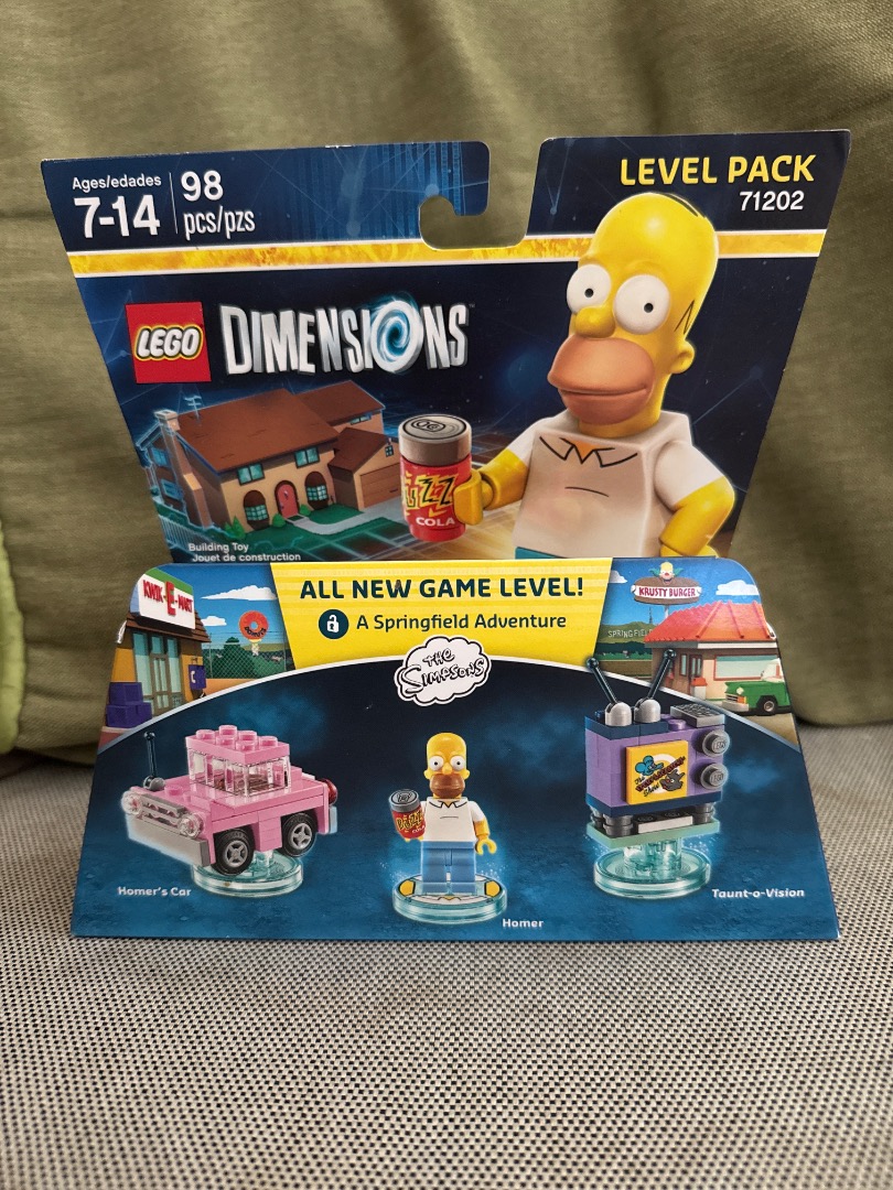 LEGO 71202 - The Simpsons Level Pack - Dimensions, 興趣及遊戲, 玩具 & 遊戲類 ...