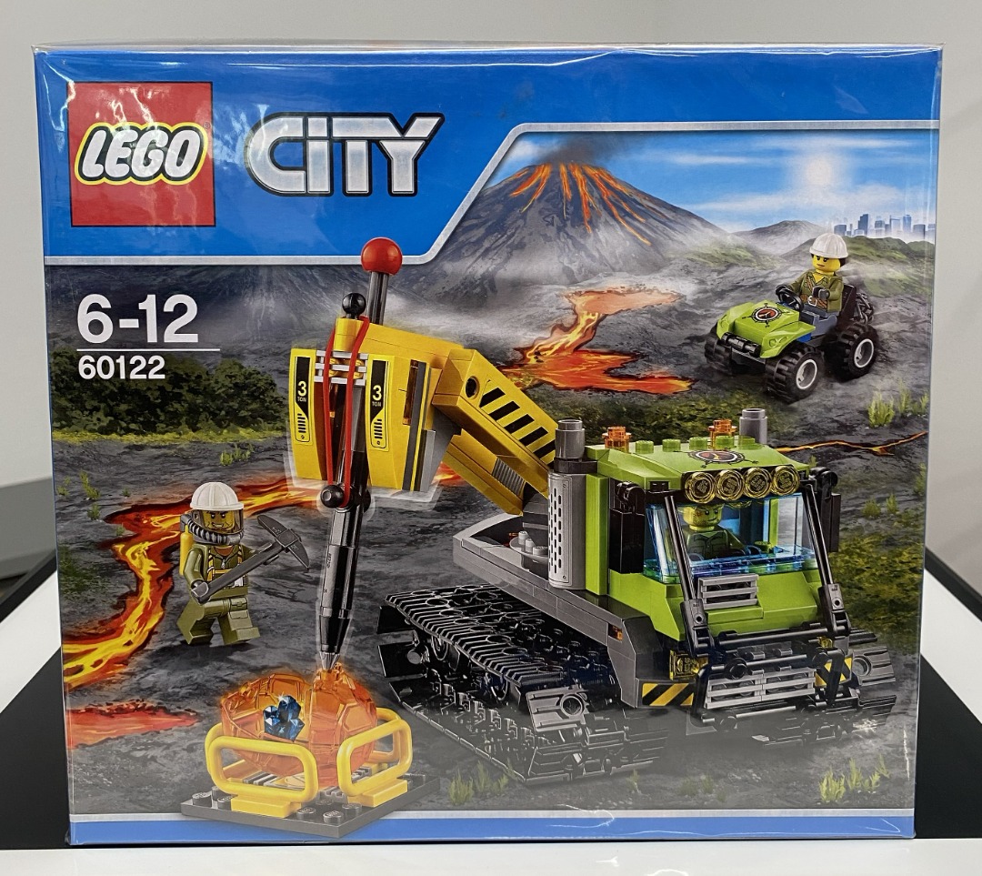 Lego City 60122 Volcano Crawler, Hobbies & Toys, Toys & Games on Carousell