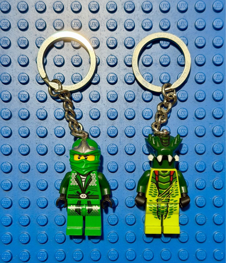Lego Ninjago Keychains, Hobbies & Toys, Toys & Games on Carousell