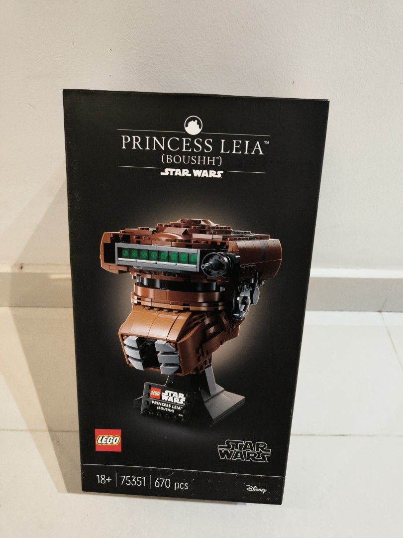 LEGO Star Wars Princess Leia (Boushh) Helmet, Hobbies & Toys, Toys ...