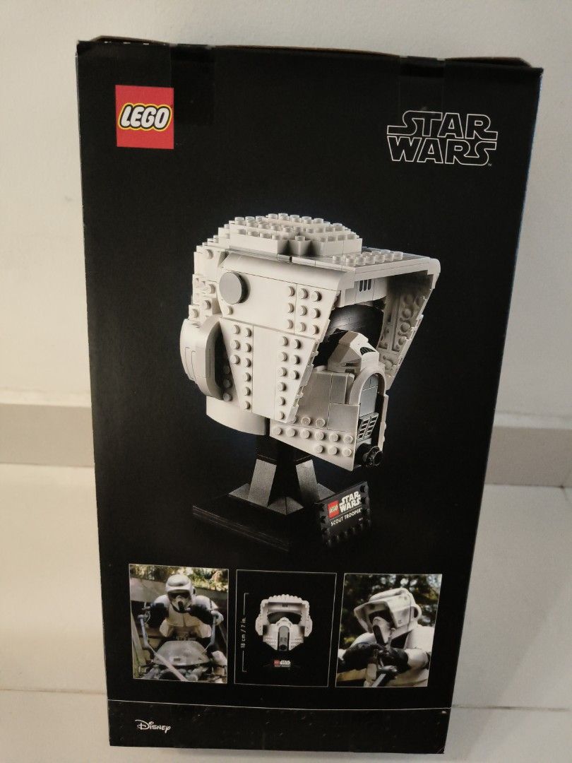 LEGO Star Wars Scout Trooper Helmet 75305, Hobbies & Toys, Toys & Games ...