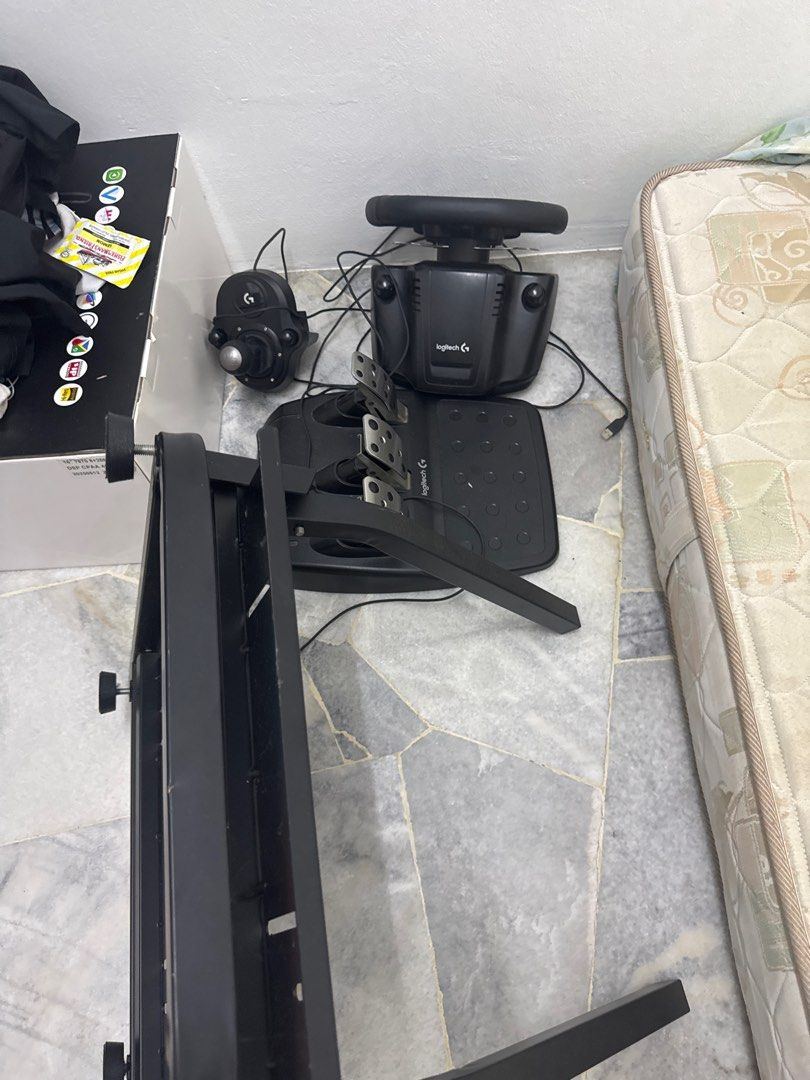 Logitech G29 Racing Wheel and Shifter, Video Gaming, Gaming Accessories ...