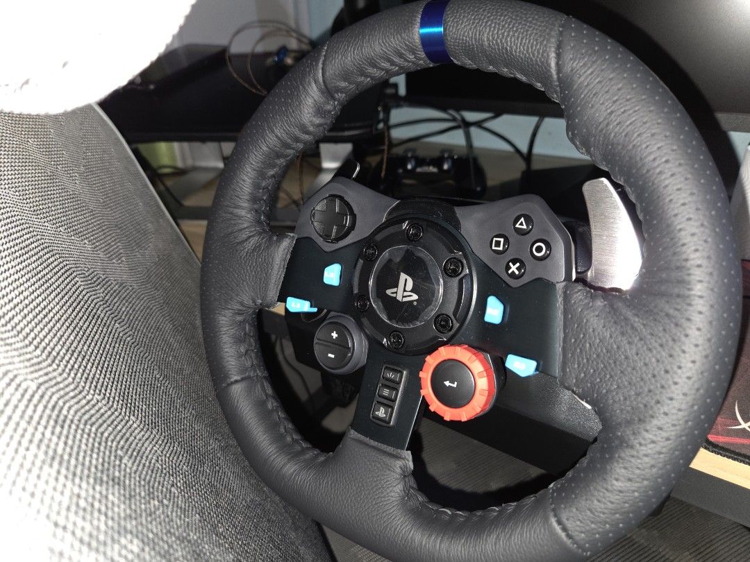 Logitech G29 Steering Wheel and Pedals, Video Gaming, Gaming ...