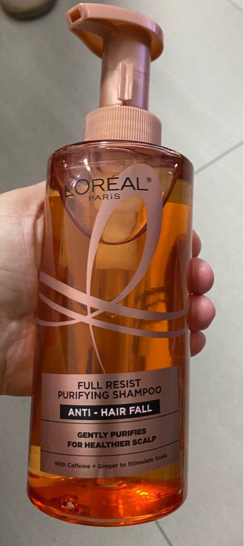 L'Oreal Paris Full Resist Purifying Shampoo, Beauty & Personal Care ...