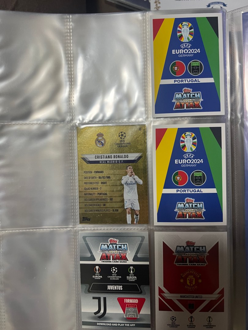 Match Attax Trading Cards - Cristiano Ronaldo & Kylian Mbappe, Hobbies & Toys, Toys & Games on ...