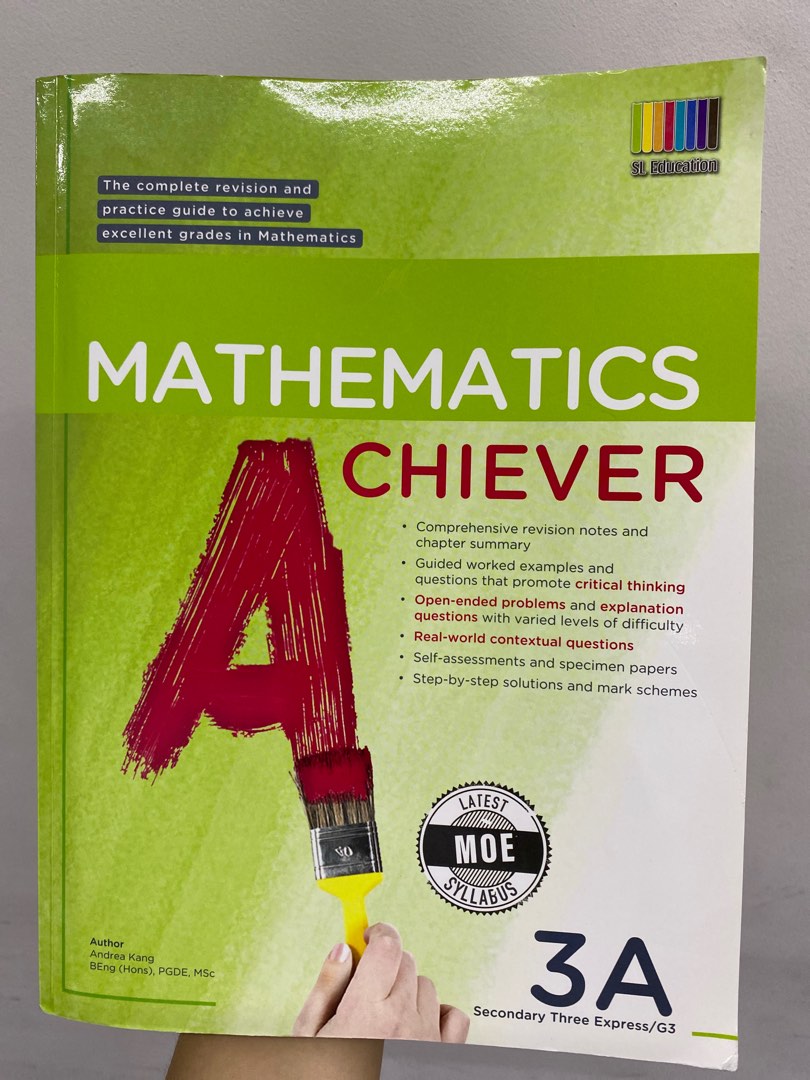 Mathematics Achiever 3A Workbook, Hobbies & Toys, Books & Magazines ...