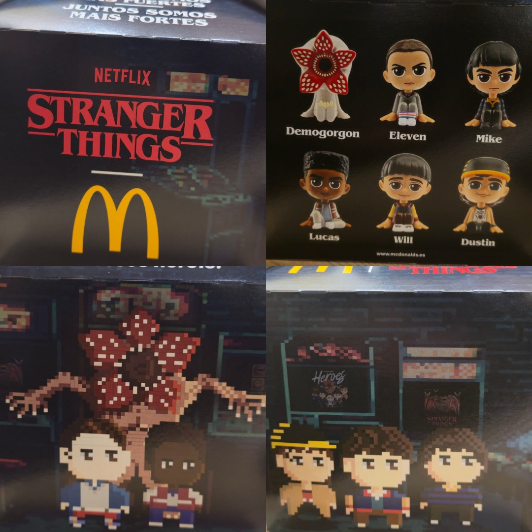 McDonald's Stranger Things Figurines, Hobbies & Toys, Toys & Games on ...