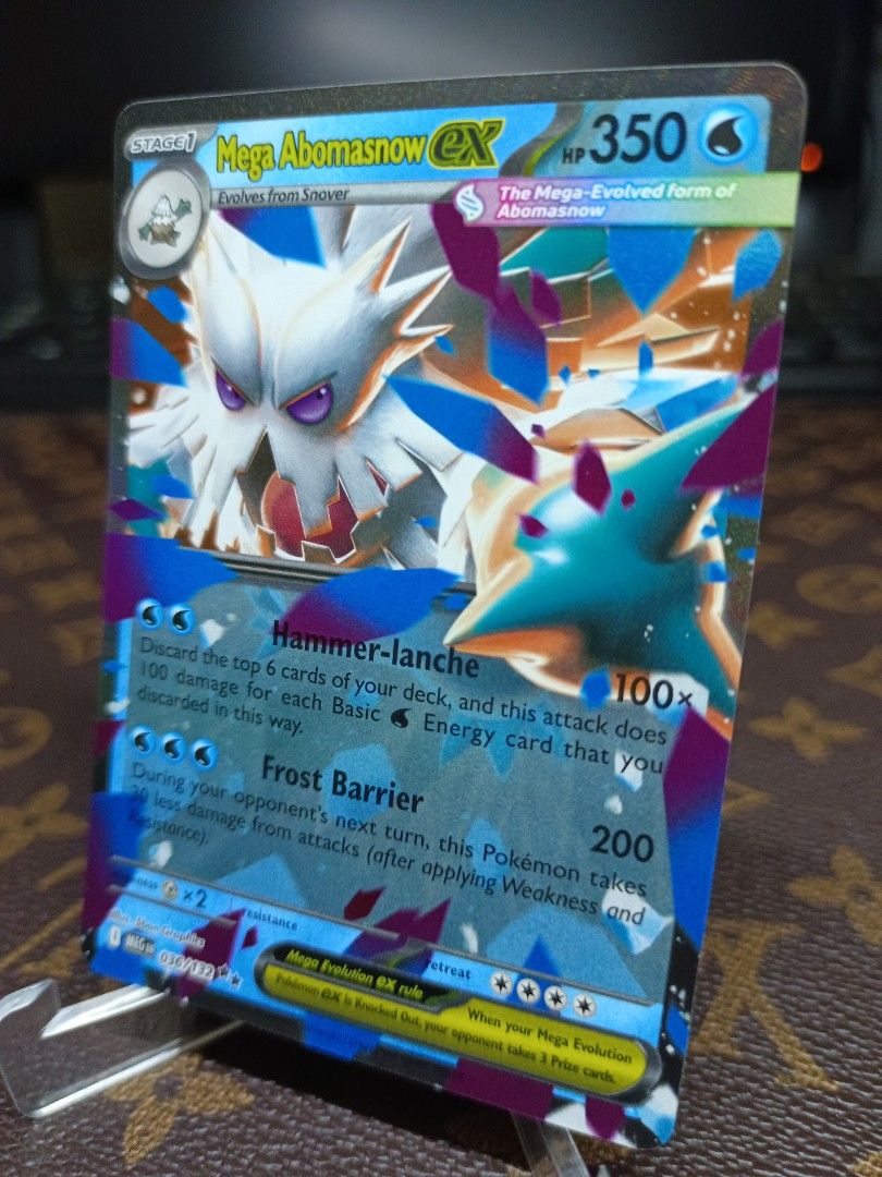 #1 Mega Abomasnow ex - 036/132 RR (Mega Evolution Base Set) Pokemon ...
