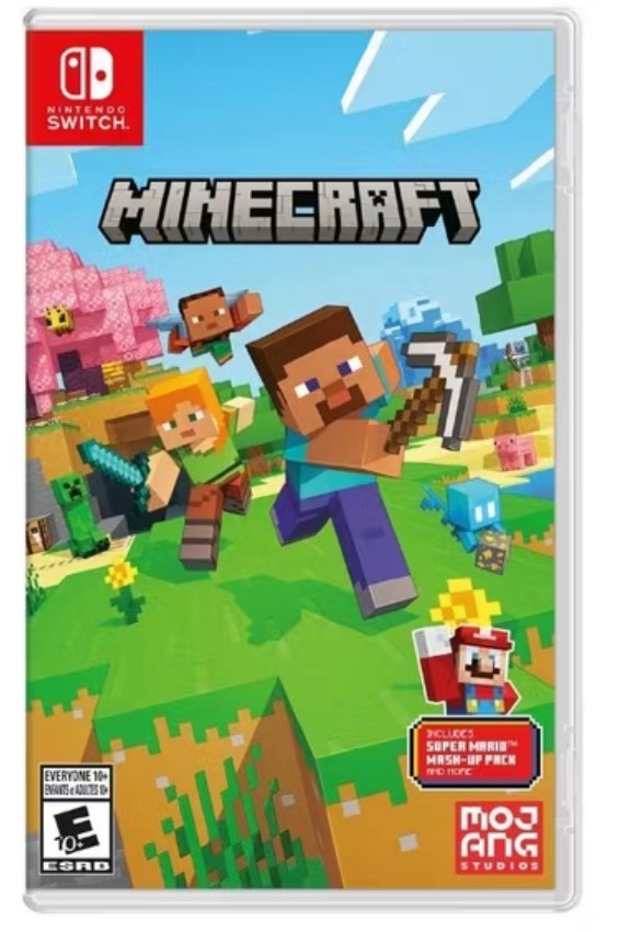 Minecraft - Nintendo Switch Game, Video Gaming, Video Games, Nintendo ...