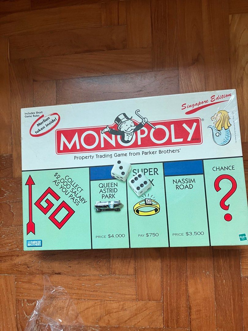 Monopoly Singapore Edition Board Game, Hobbies & Toys, Toys & Games on ...