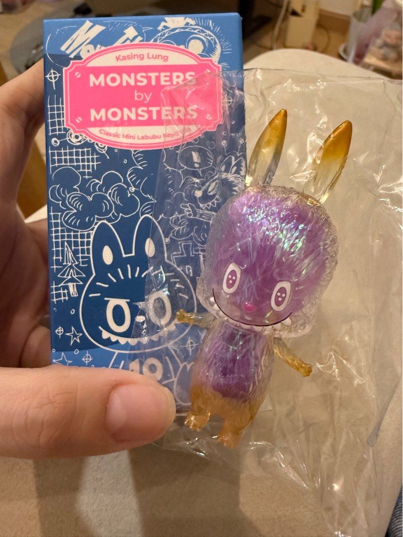 Monsters by Monsters - Classic Mini Labubu Keycain, Hobbies & Toys ...