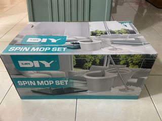 3M Scotch-Brite Single Spin Mop with Bucket, Furniture & Home Living, Cleaning & Homecare ...