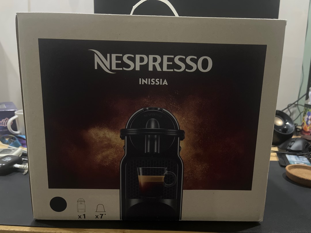 Nespresso Inissia D40 Coffee Machine - Brand New, TV & Home Appliances ...