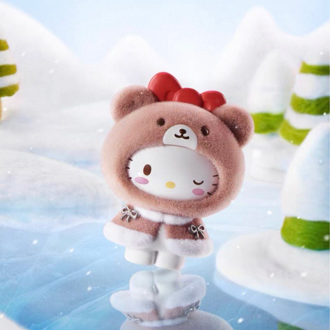 (Closing 20 Nov!) New Release Sanrio Face-Changing Winter Cape Flocked ...