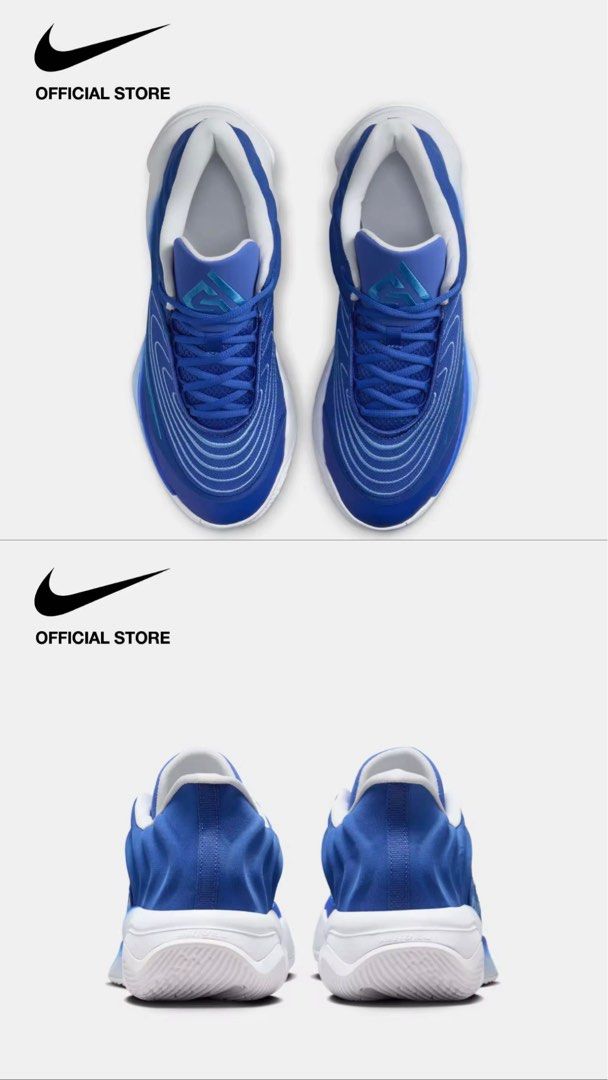 Nike Basketball Shoes (Giannis Immortality 4 Racer Blue), Men's Fashion ...
