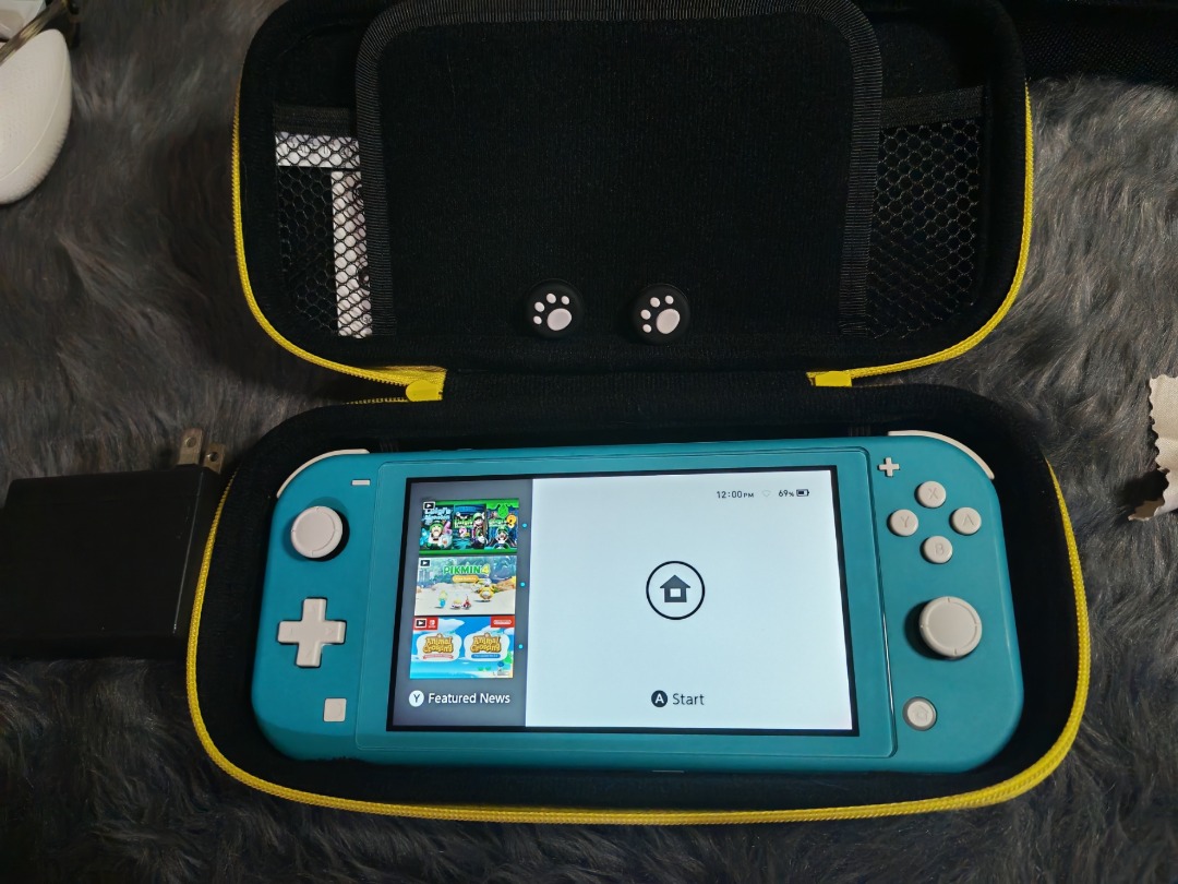 Nintendo Switch Lite 128GB - Turquoise Blue, Video Gaming, Video Game ...