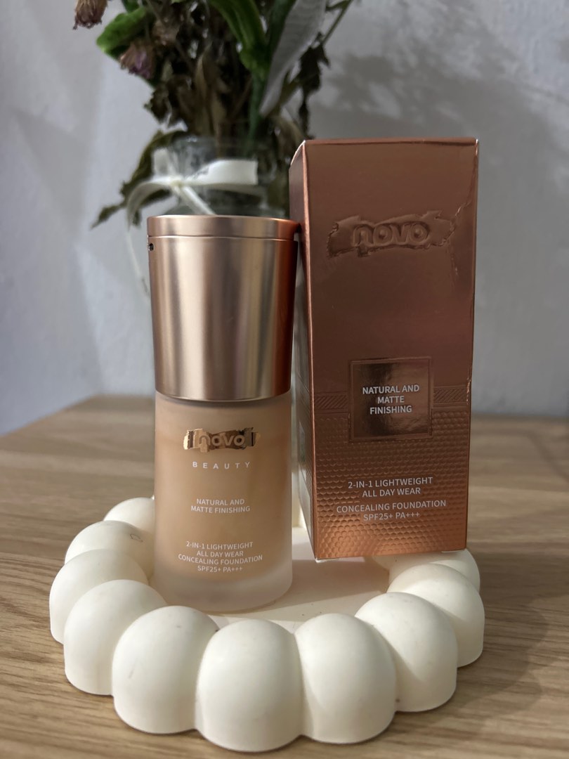 Novo Beauty 2-in-1 Lightweight Foundation, Beauty & Personal Care, Face ...