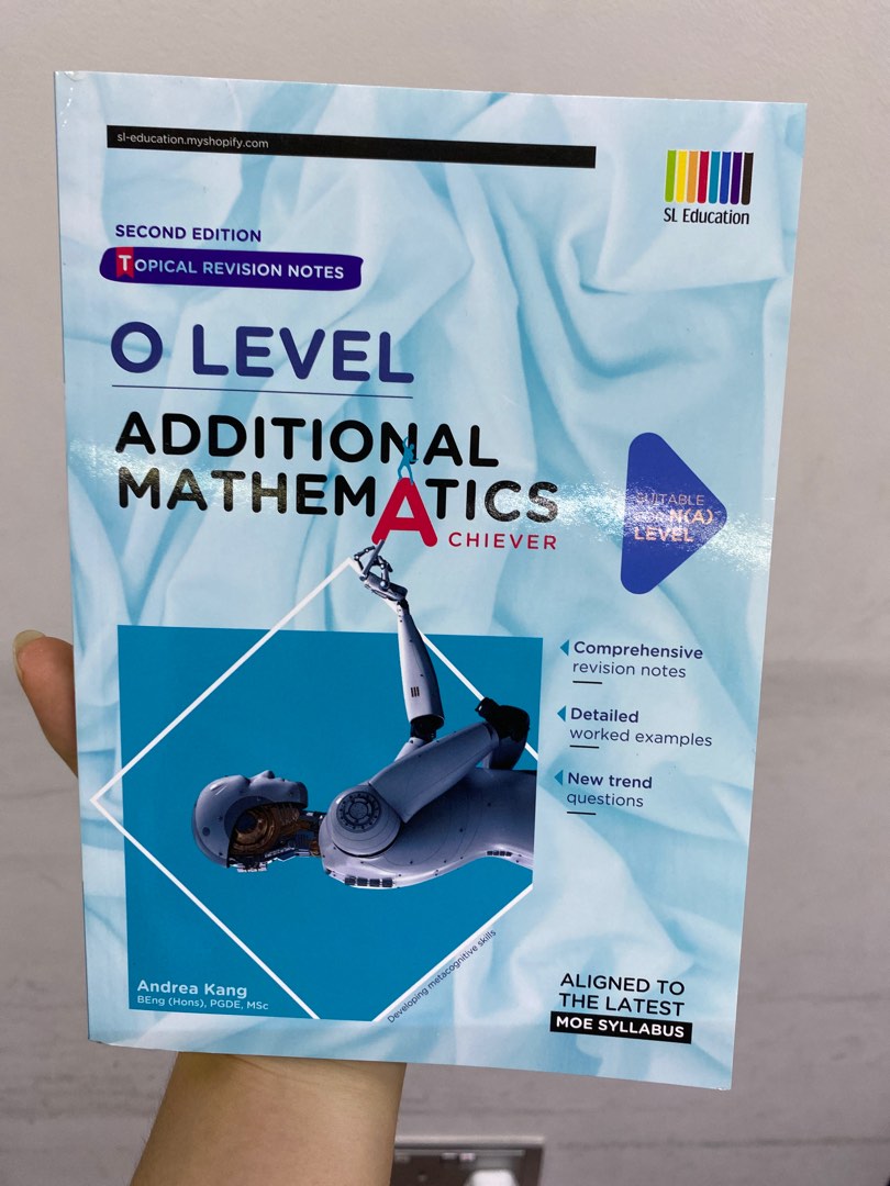 O Level Additional Mathematics Achiever Topical Revision Notes, Hobbies ...