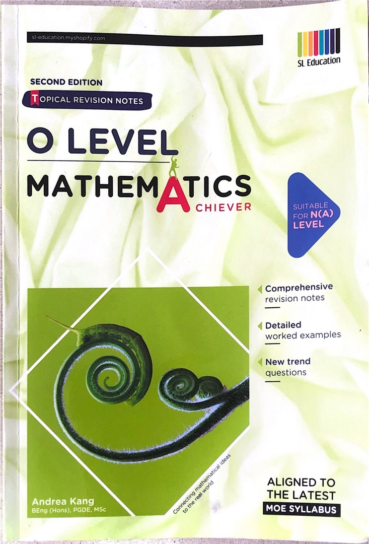 O Level Mathematics Achiever Topical Revision Notes, Hobbies & Toys ...