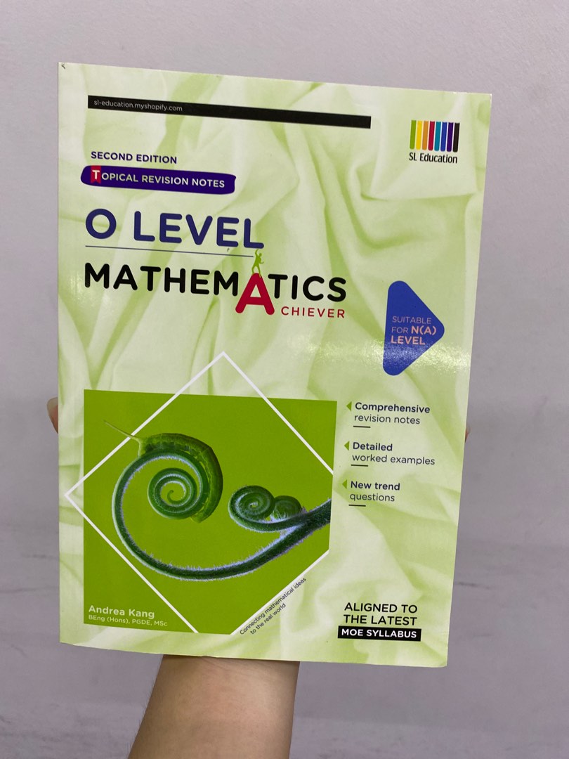 O Level Mathematics Achiever Topical Revision Notes, Hobbies & Toys ...