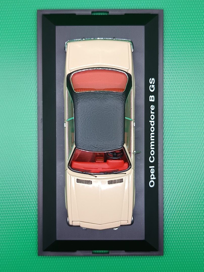 Opel Commodore B GS - 1/43 Scale Model by SCHUCO, Hobbies & Toys ...