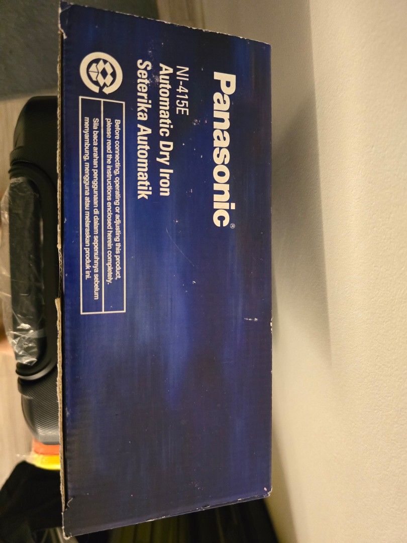 Panasonic NI-415E Automatic Dry Iron, TV & Home Appliances, Irons ...