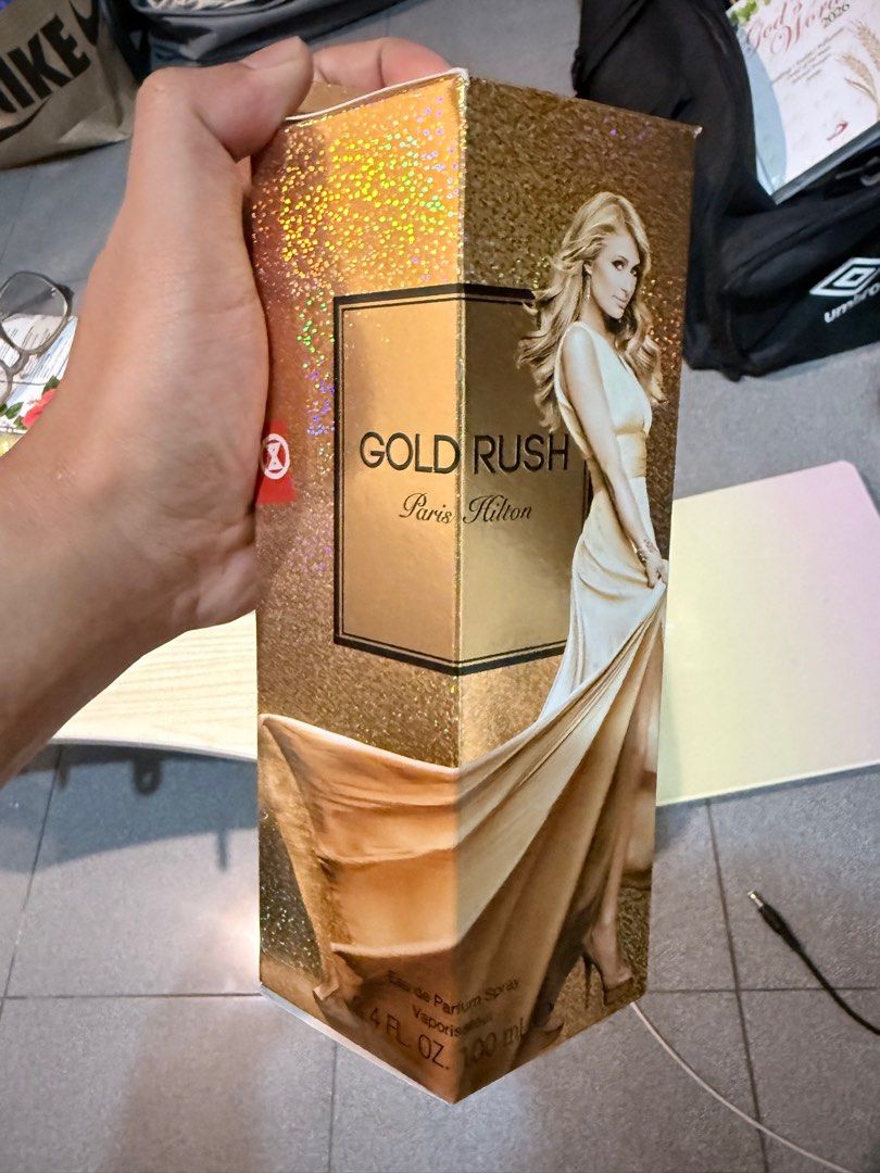 Paris Hilton Gold Rush Eau de Parfum 100ml, Beauty & Personal Care ...