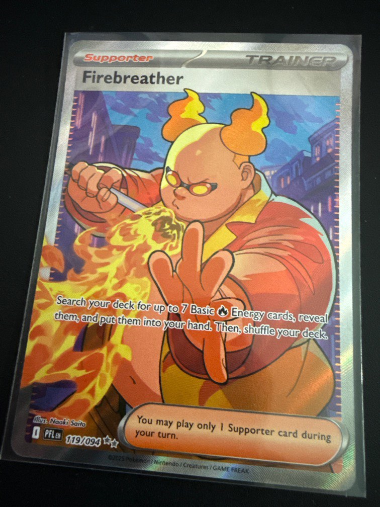 Phantasmal Flames - Firebreather (Pokemon), Hobbies & Toys, Toys ...