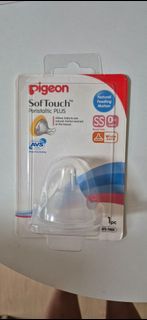 Pigeon SofTouch Peristaltic PLUS M3 Nipple, Babies & Kids, Nursing ...