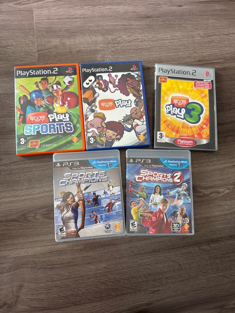 PlayStation 2 & 3 Sports Games Bundle, Video Gaming, Video Games ...