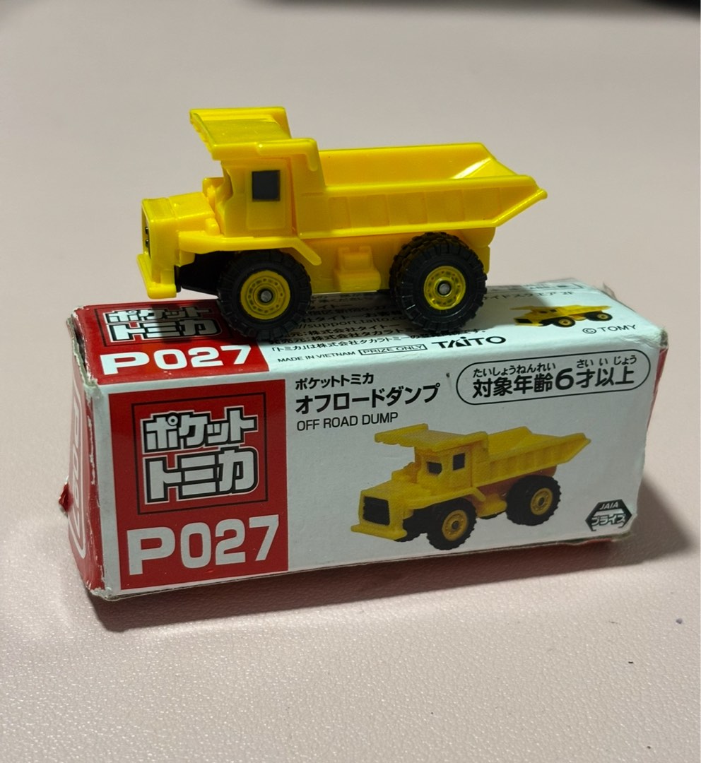 Pocket Tomica Off Road Dump P027, Hobbies & Toys, Toys & Games on Carousell