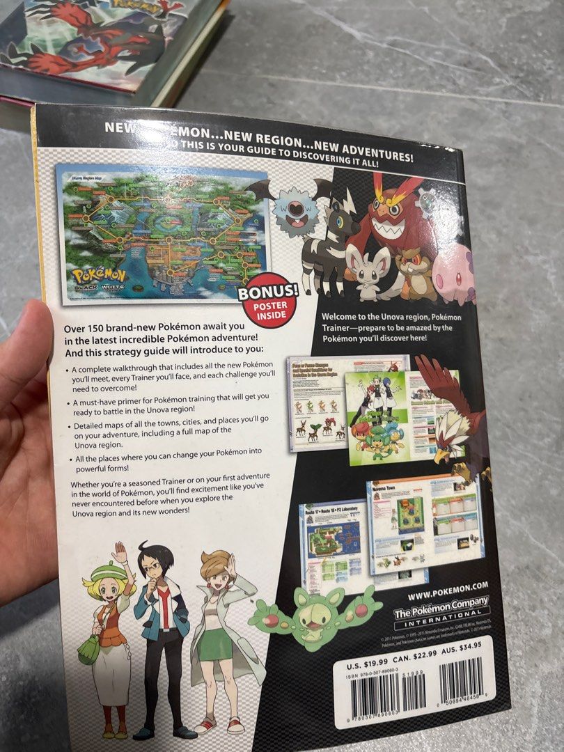 Pokemon Black & White Version Strategy Guide, Hobbies & Toys, Books ...