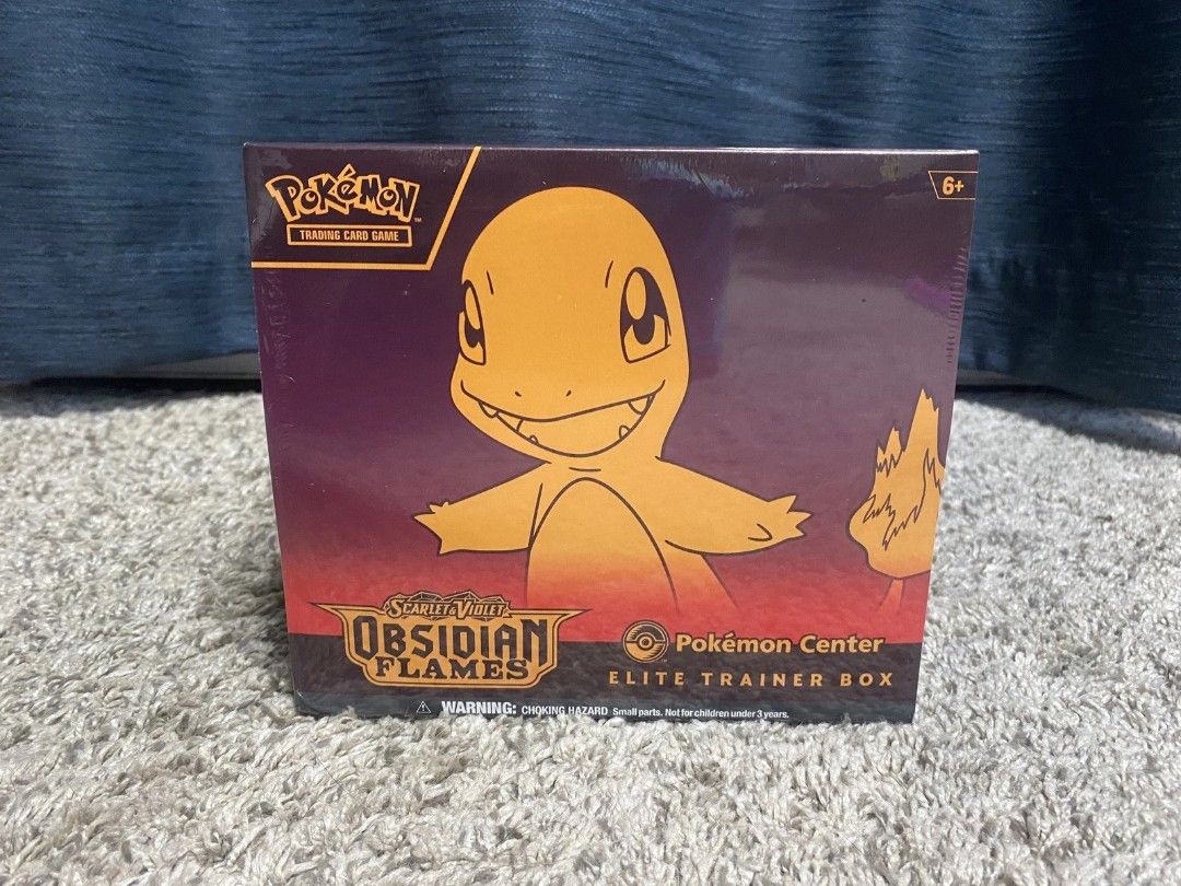 Pokemon Center Obsidian Flames Elite Trainer Box pokemon centre ...