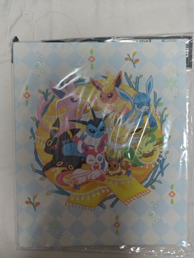 Pokemon Eeveelution Ring Binder, Hobbies & Toys, Toys & Games on Carousell