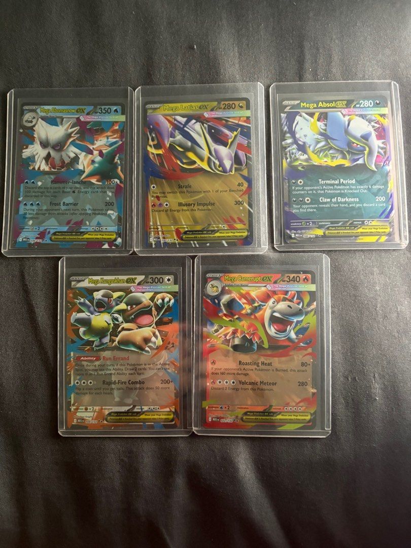 Pokemon Mega Evolution Ex Cards, Hobbies & Toys, Toys & Games on Carousell