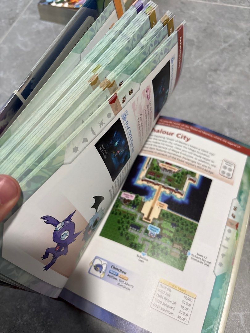 Pokemon X & Y: The Official Kalos Region Guidebook, Hobbies & Toys ...