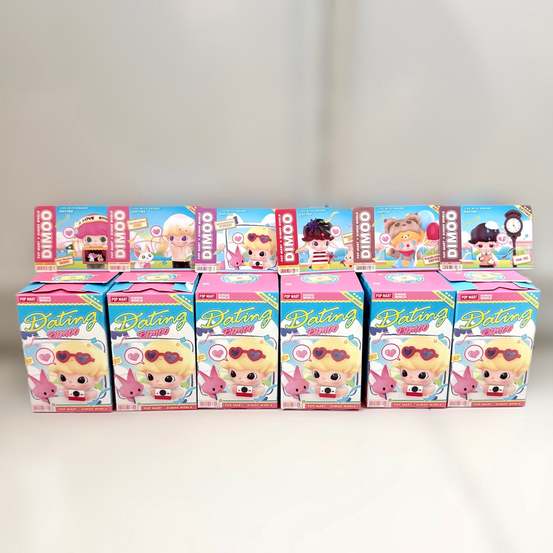 POPMART DIMOO Dating Series Blind Box, Hobbies & Toys, Toys & Games on ...