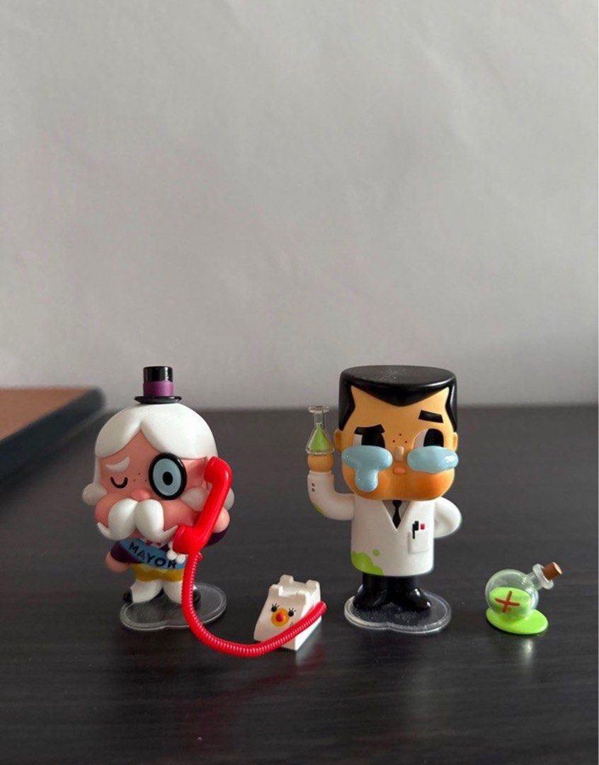 POPMART - Mayor and Scientist, Hobbies & Toys, Toys & Games on Carousell