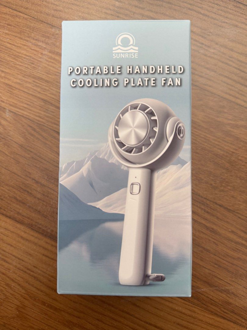 Portable Handheld Fan (Rotating head; In-built Stand), Furniture & Home ...