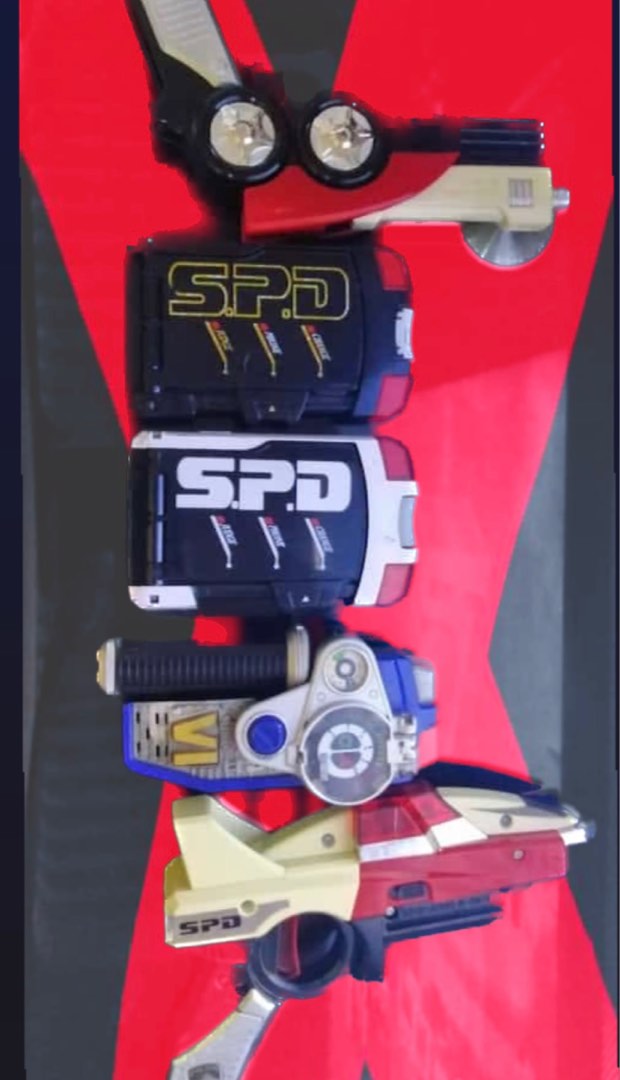 Power Rangers SPD Morpher and Weapons, Hobbies & Toys, Toys & Games on ...