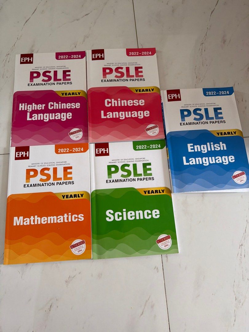 PSLE Examination Papers 2022-2024, Hobbies & Toys, Books & Magazines ...