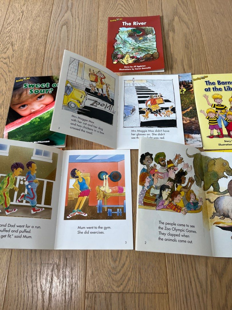 Reading Bee Books - Set of 9, Hobbies & Toys, Books & Magazines ...
