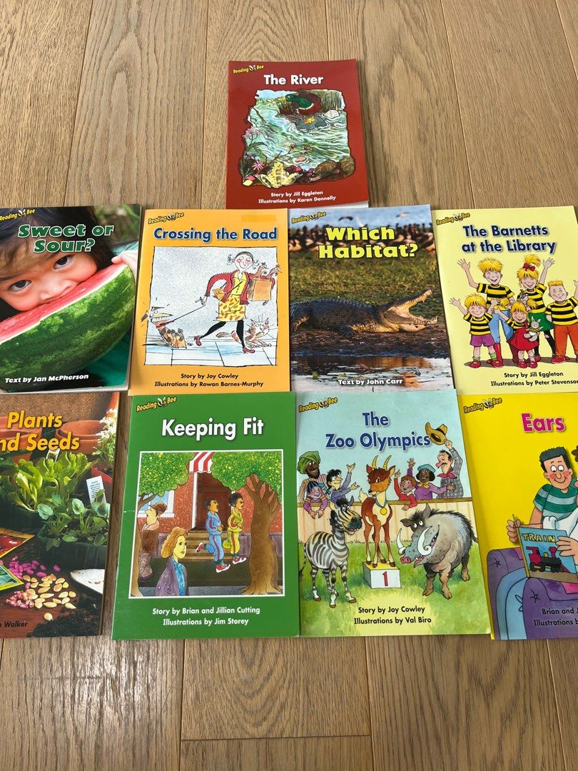 Reading Bee Books - Set of 9, Hobbies & Toys, Books & Magazines ...