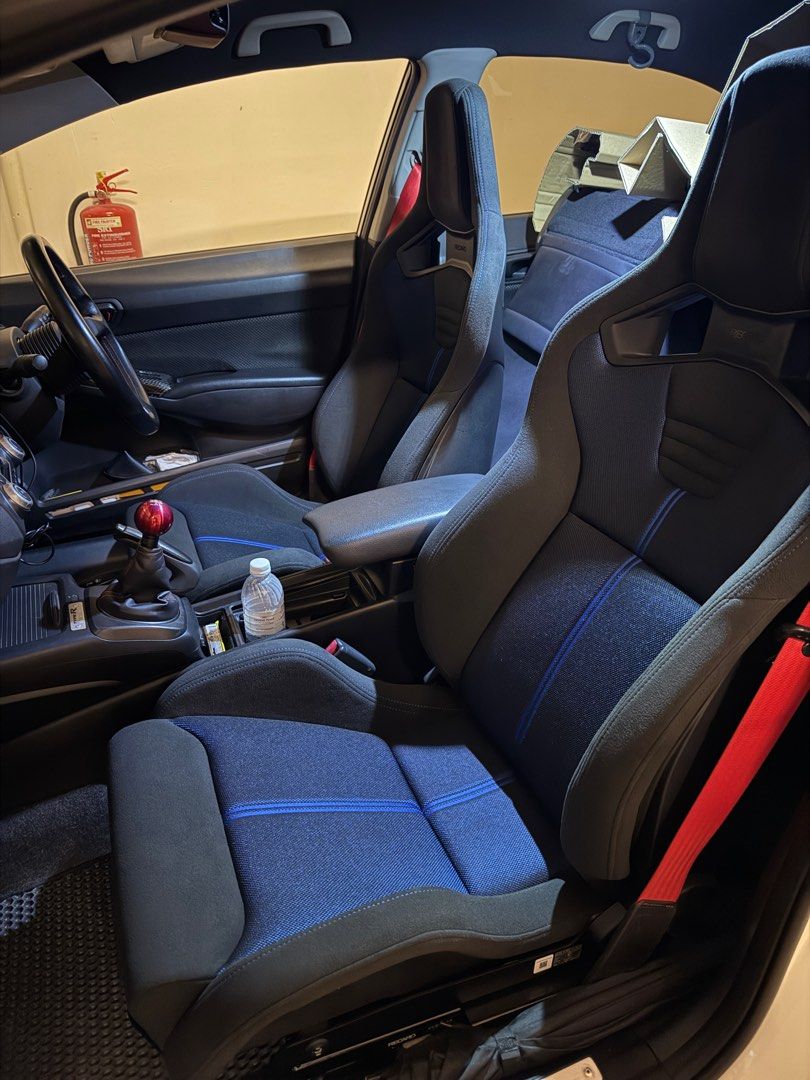 Recaro CS Sportster Japan MNL GK100H Reclinable Seat - Black,Blue, Car Accessories, Accessories ...