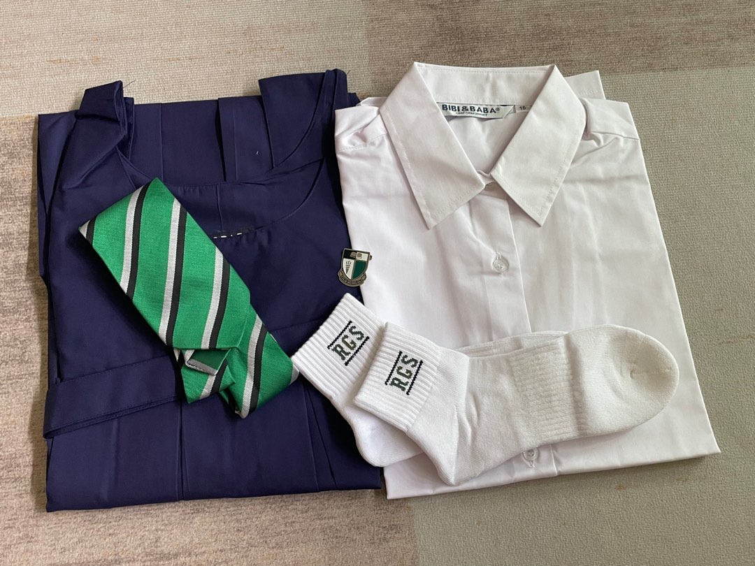 RGS Raffles Girls School Uniform, Women's Fashion, Dresses & Sets, Sets ...