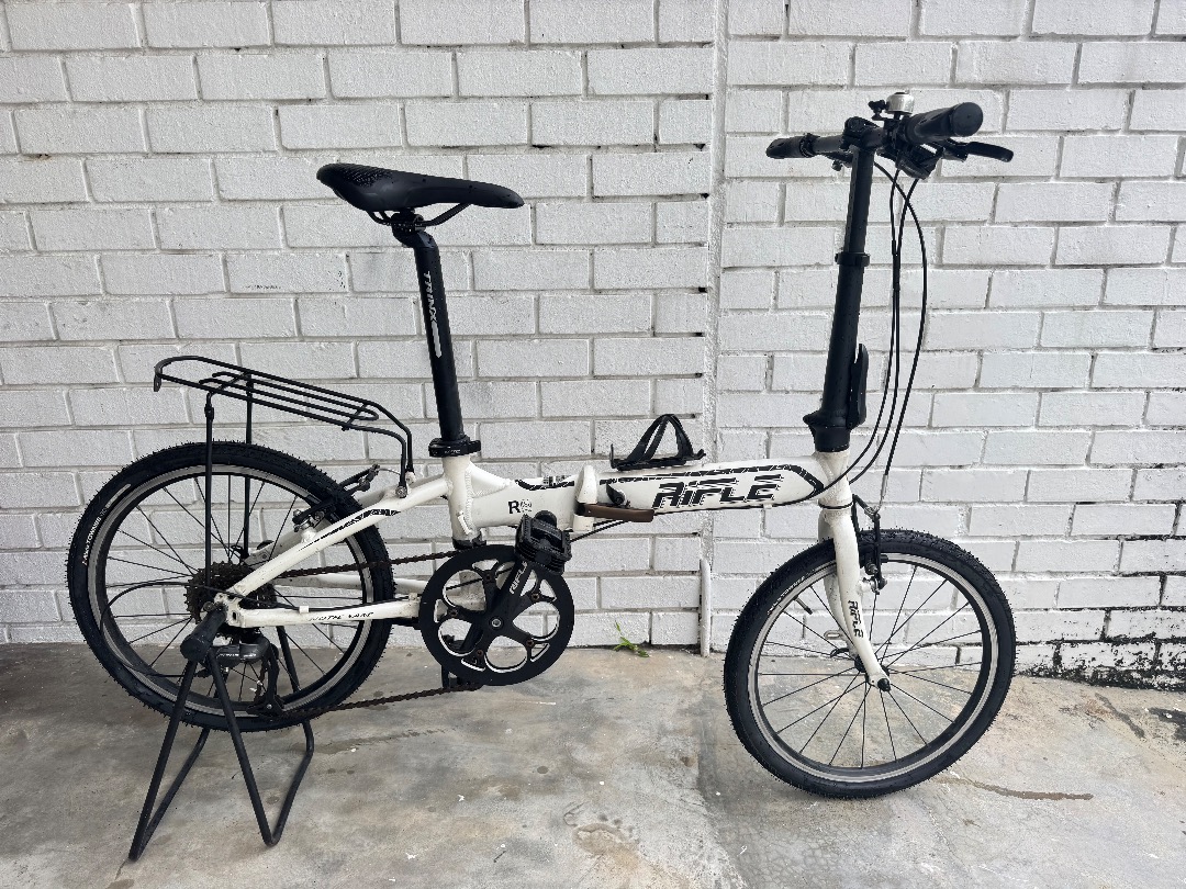 Rifle R8 9speed folding bike (20”) Loud hubs wheels, Sports Equipment ...