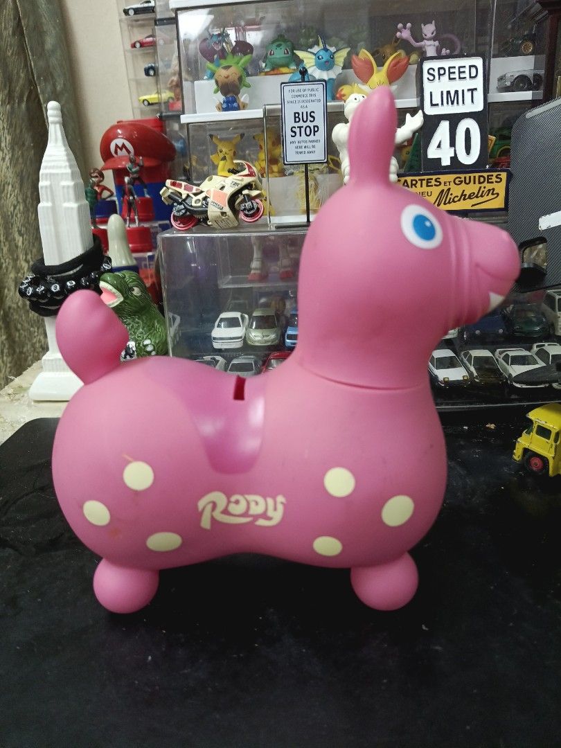 Rody Pink Bouncy Horse, Hobbies & Toys, Toys & Games on Carousell